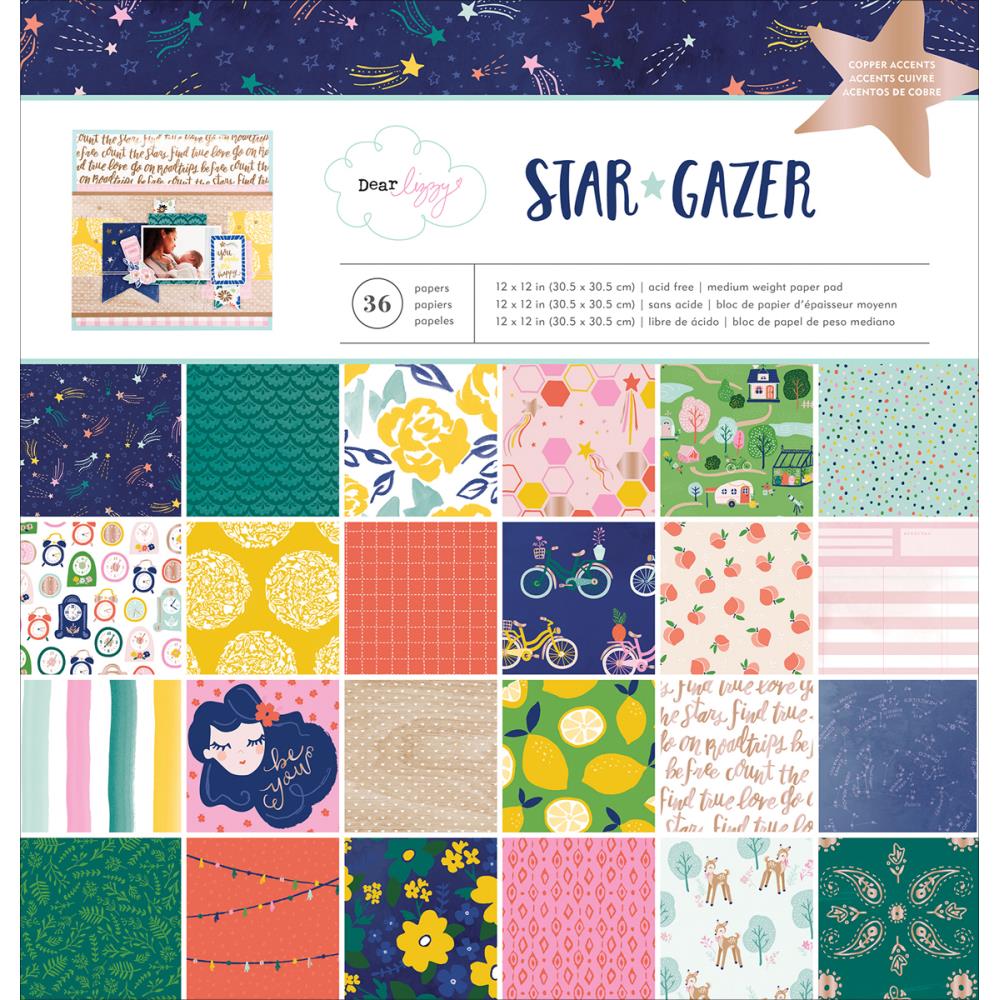 30 5 30 5 American Crafts Dear Lizzy Star Gazer